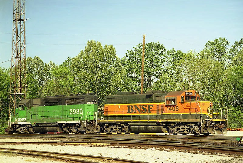BNSF'S East Thomas Yard